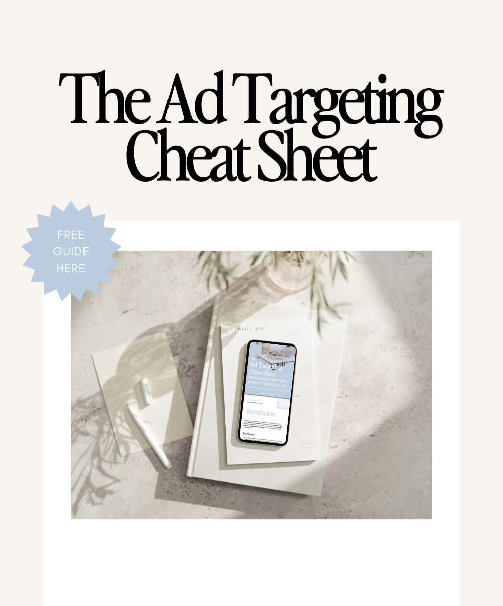 The Ad Targeting Cheat Sheet – The Classic Strategy Co.
